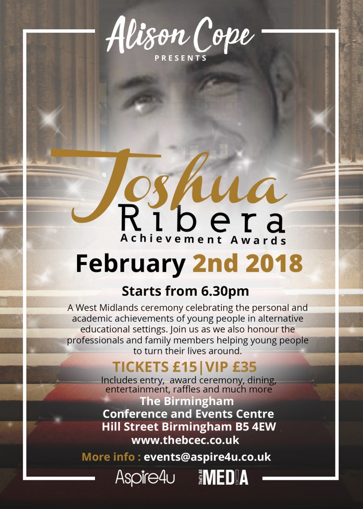 Joshua Ribera - Achievement Awards Flyer 8 dec - Aspire4u